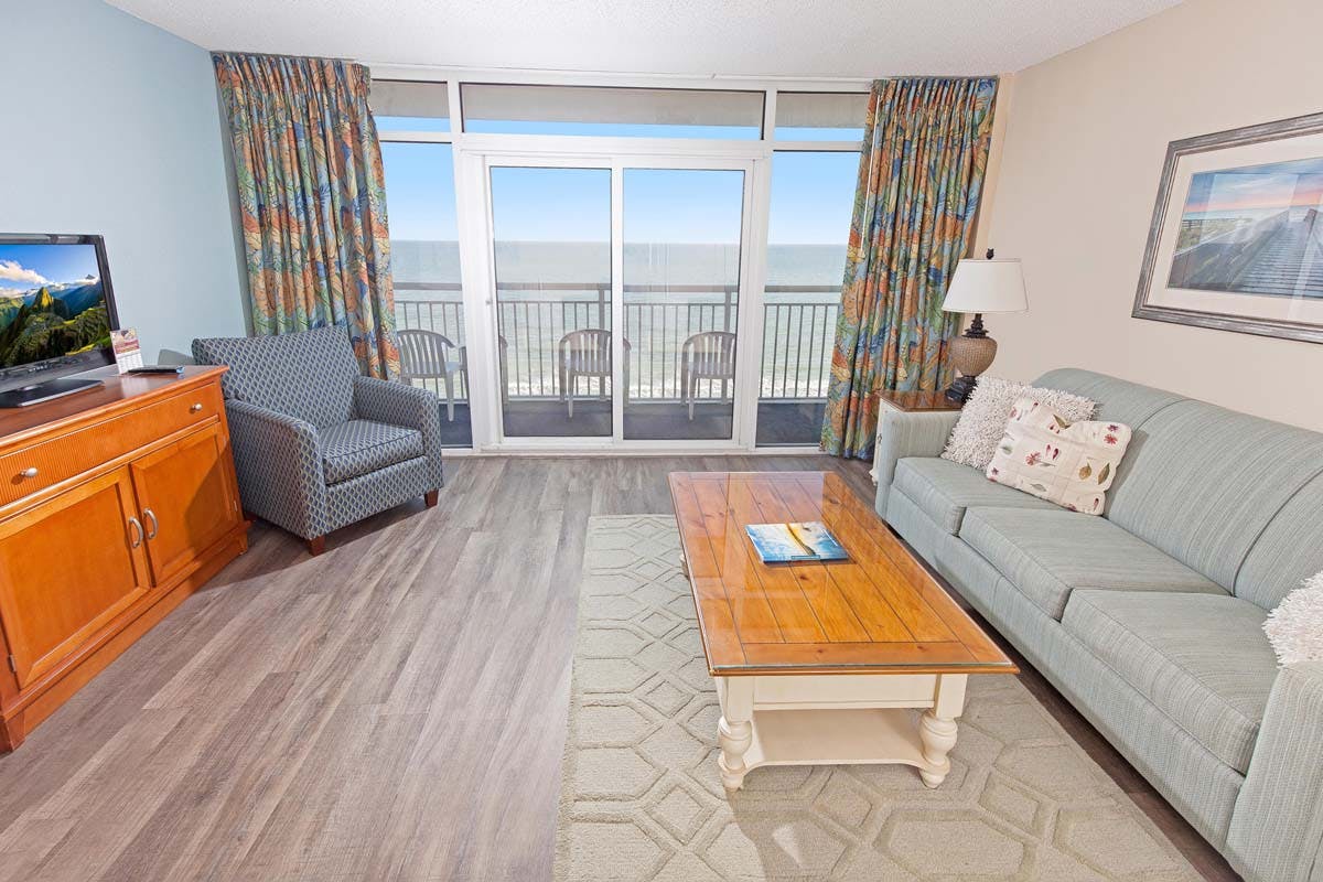 Atlantica Resort - 1 Bedroom Oceanfront Deluxe Condo | Myrtle Beach ...